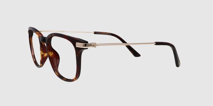 French Connection Transparent Full Frame Square Eyeglasses E15A1068079 ...