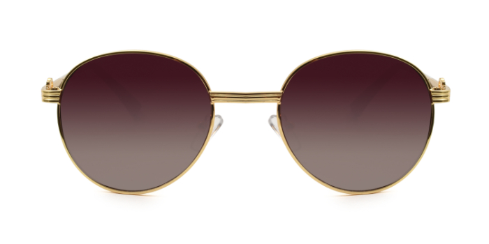 Alf Brown Tinted Round Sunglasses S15a5245 ₹1150