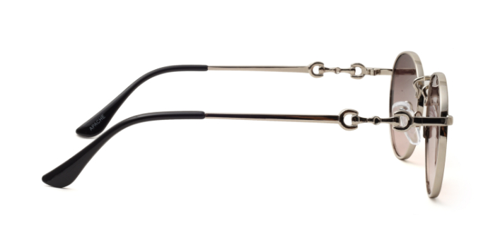Alf Brown Tinted Round Sunglasses S15c5211 ₹1150