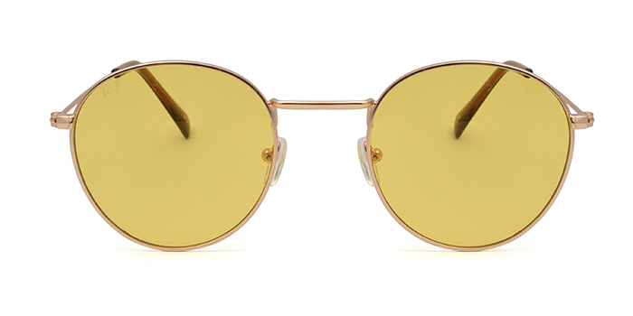 Alf Yellow Tinted Round Sunglasses S59a3740 ₹799